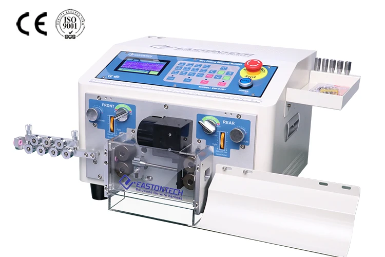 Fully Electrical Wire Processing Machine EW-02A+ Cable Stripping ...