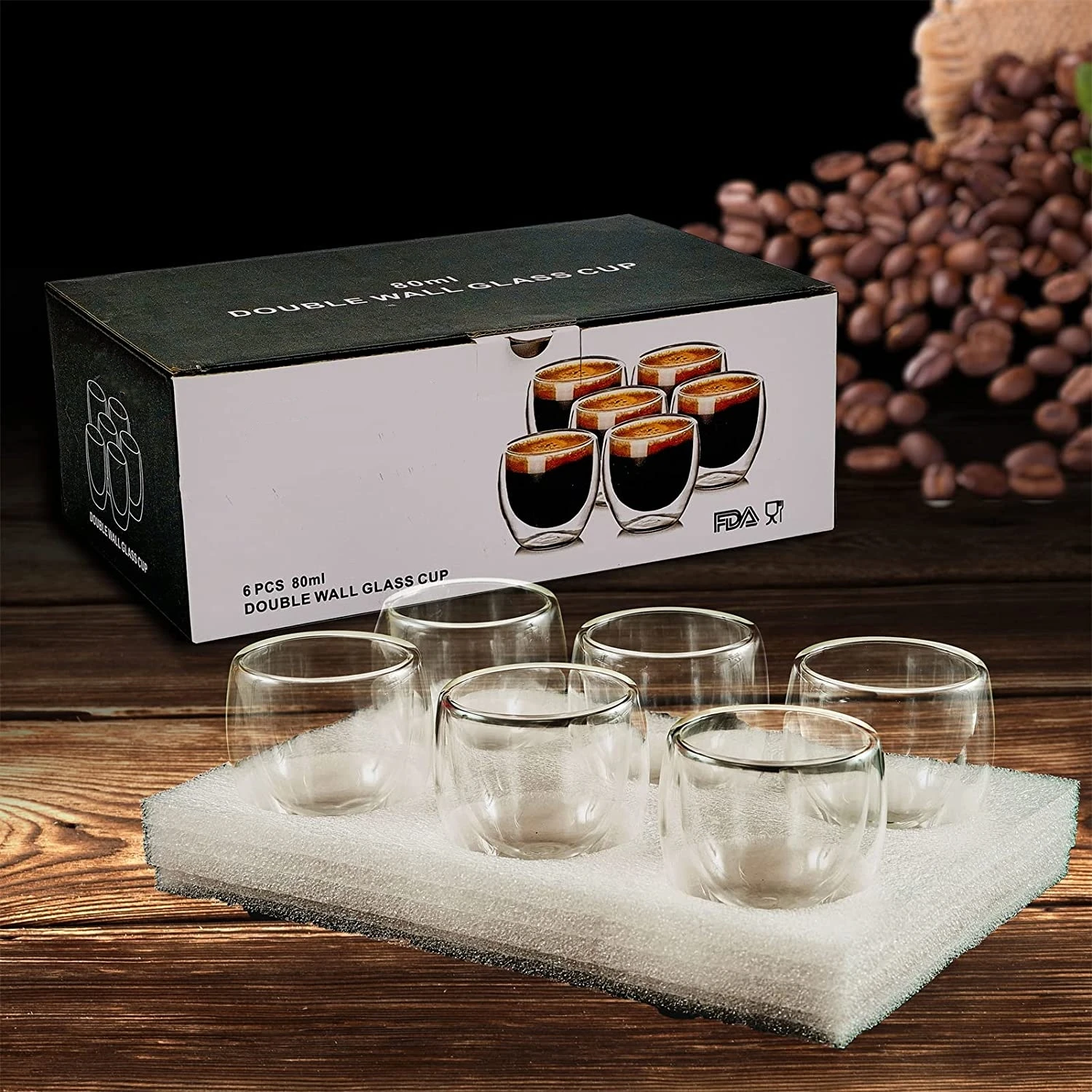 Dimple Beer Mug Set Of 2-20 Ounce Heavy British Pub Thick Glass With ...