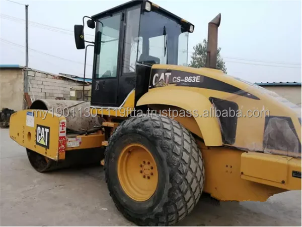 CS683E Used Cat Compactor/caterpillar Road Roller,used CAT Road Roller ...
