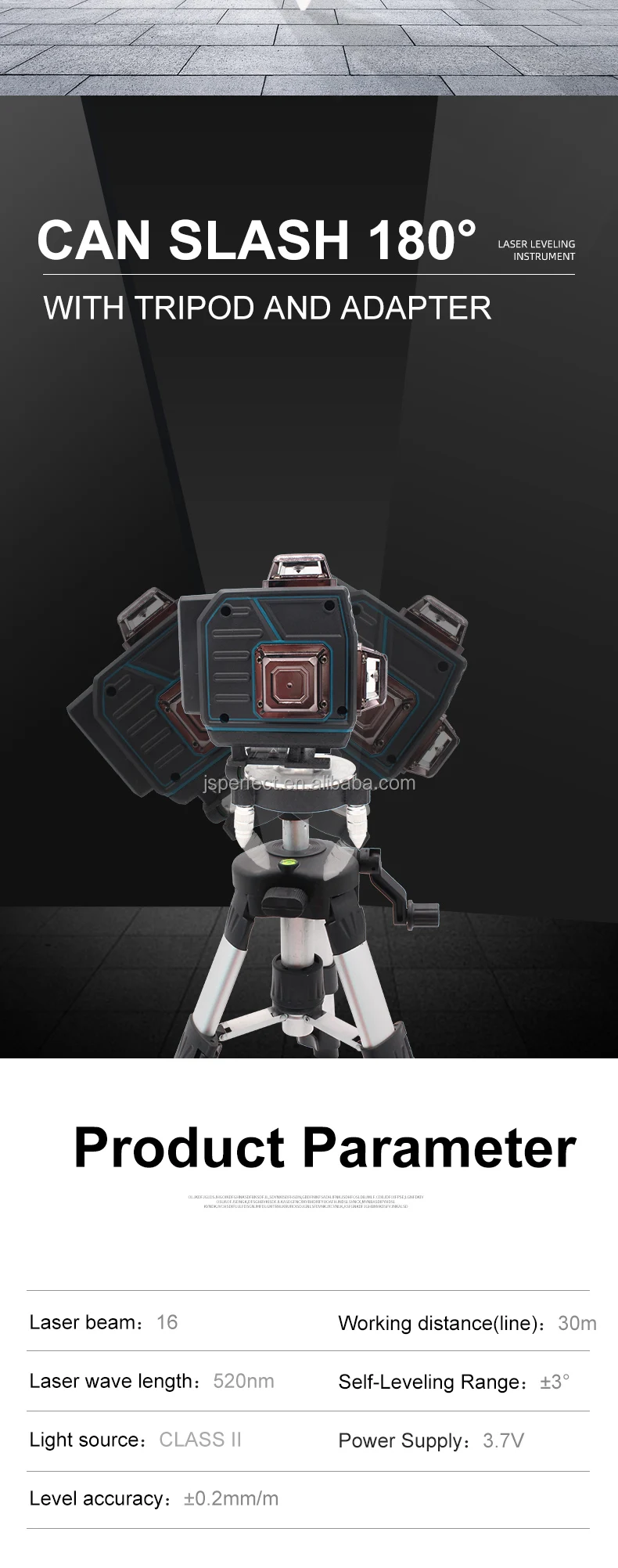 4D 16 Lines Laser Levels - Precision and Custom Support