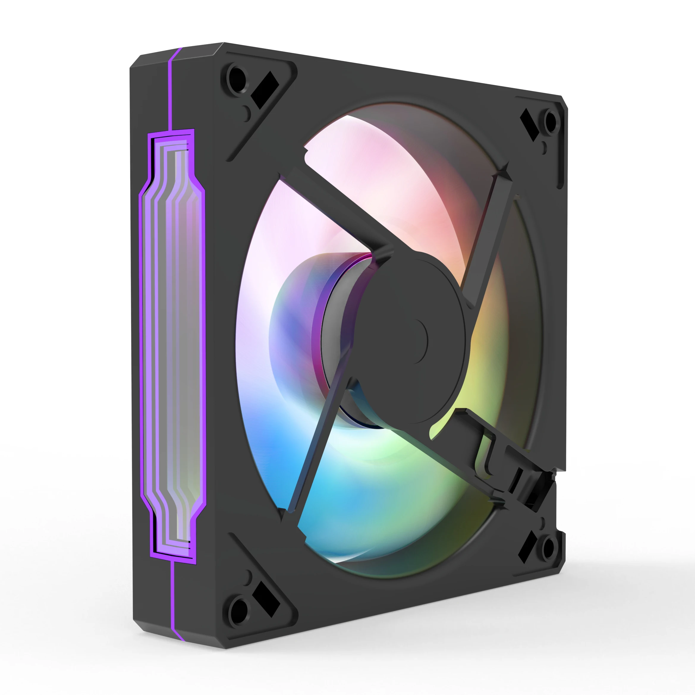 2024 New PC Fan - RGB Cooling Fan 120MM with Remote Control