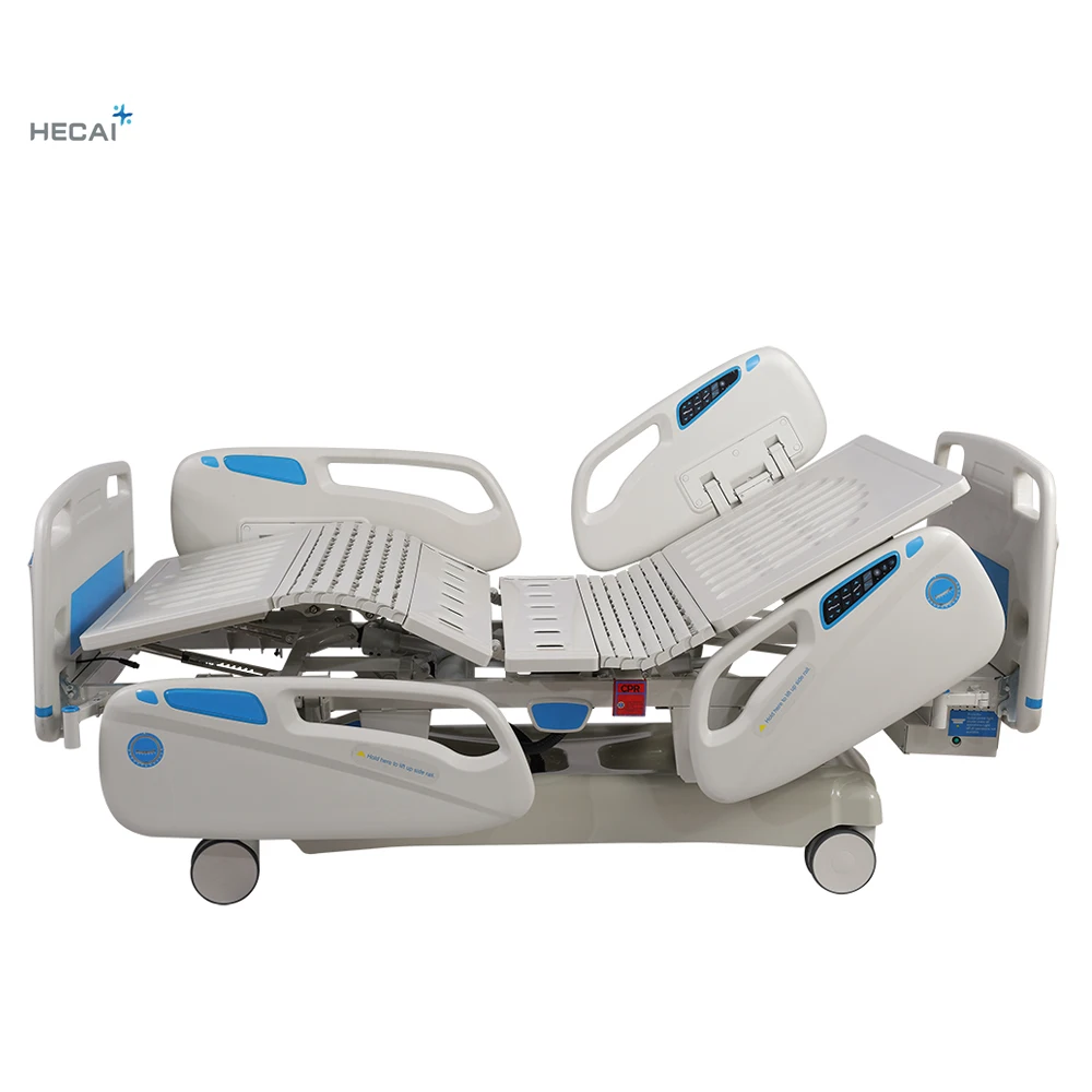 Hospital Bed with CPR and Advanced Heat-Sensing Touch Panels