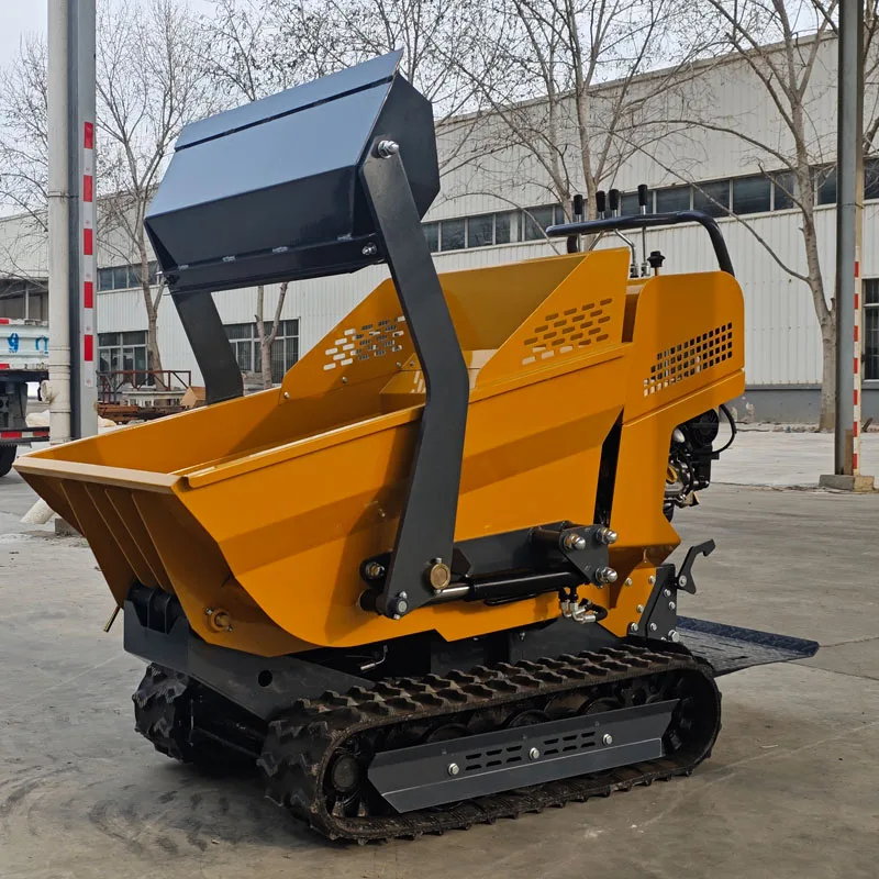 Mini Hydraulic Tip Dumper Tracked Crawler Loader with Core Engine ...