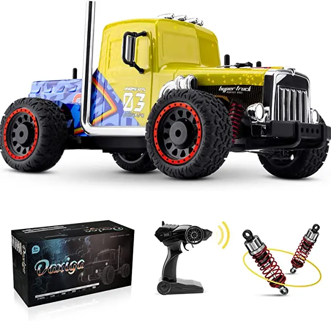 Rc Truck 2.4Ghz 4Wd Off Road Buggy Radio Control 1 16 Ratio Racing Rc Drift Truck High Speed Climbing Truck Kids Rtr Model Toys