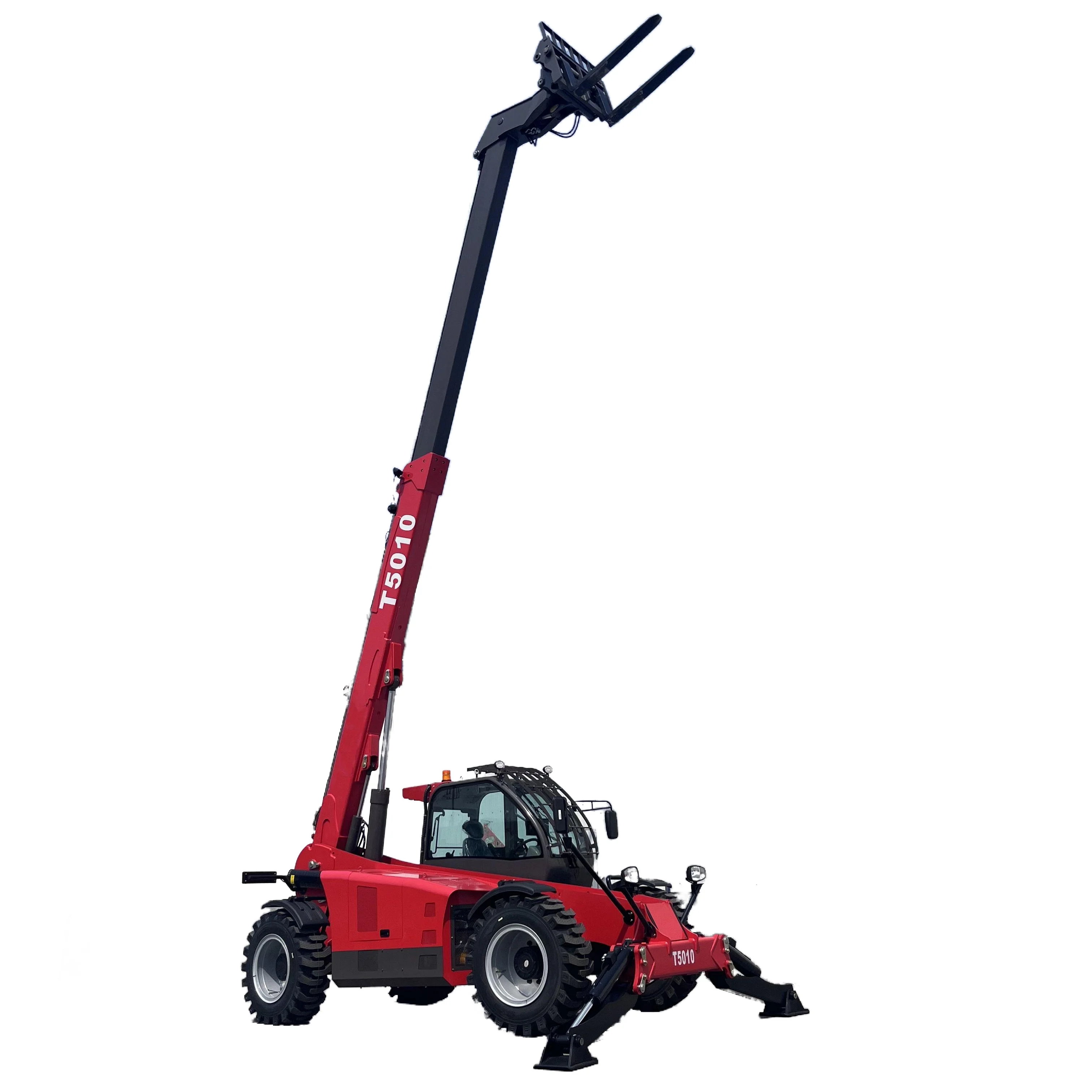 Telehandler forklift telescopic hydraulic ram cylinder linear actuator ...