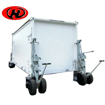 Iso Shipping Container Moving Dolly Casters Wheels With Flat Free Solid ...
