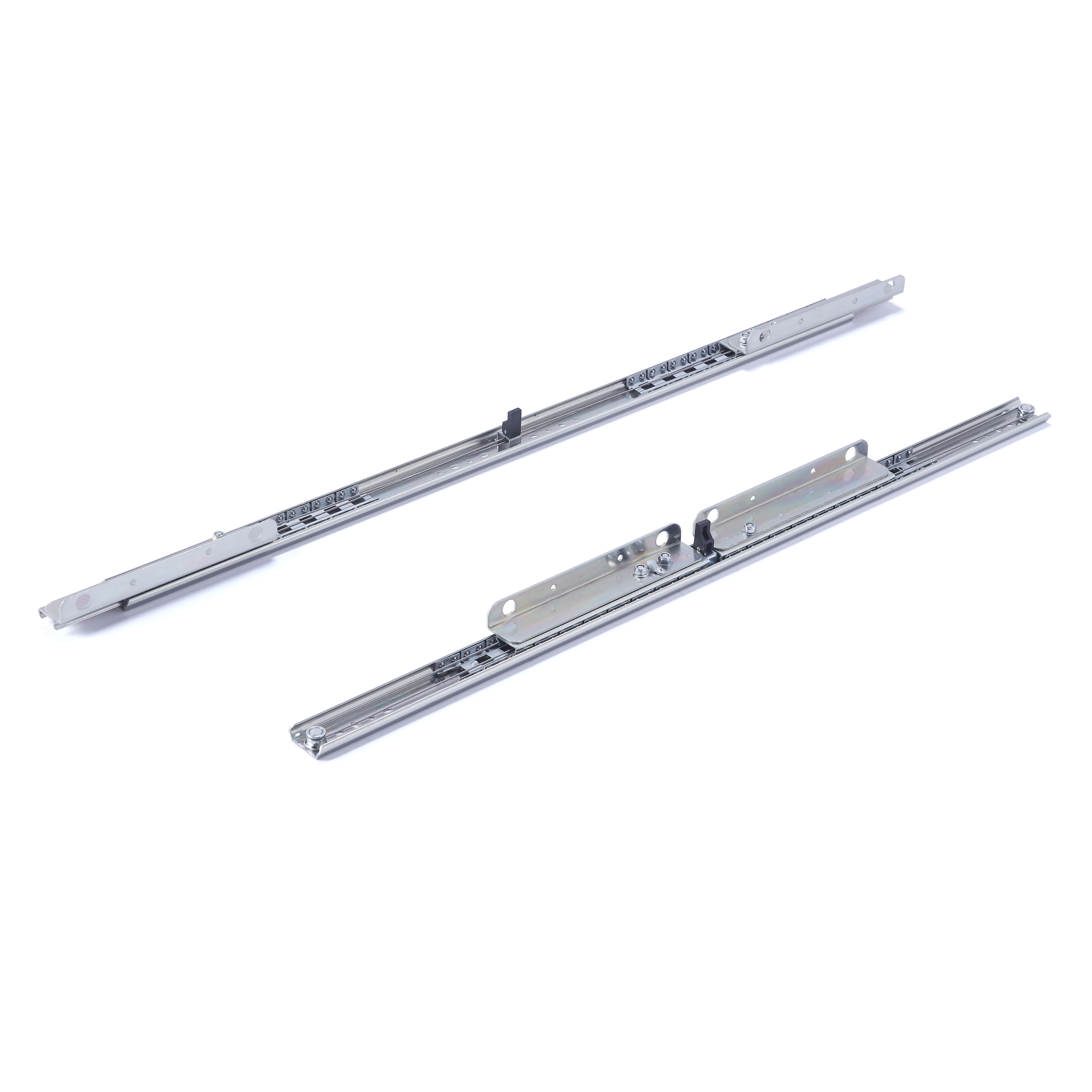 T36 Extendable Table Slides Hardware Telescopic Drawer Slide Rail ...