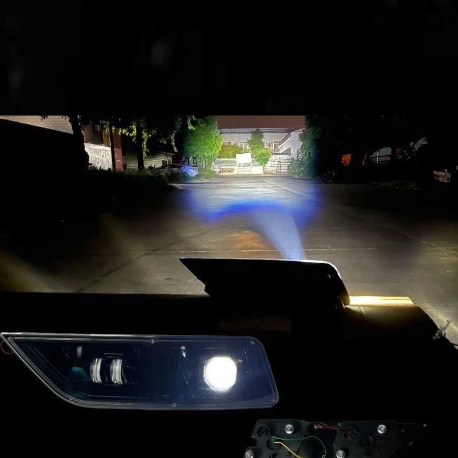 Shaanqi Shacman Delong M3000S Bumper Retrofit Auxiliary High Beam Fog ...