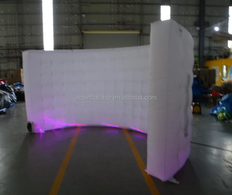 Portable Photobooth Backdrop Curved Party Wall Backdrop For Wedding ...