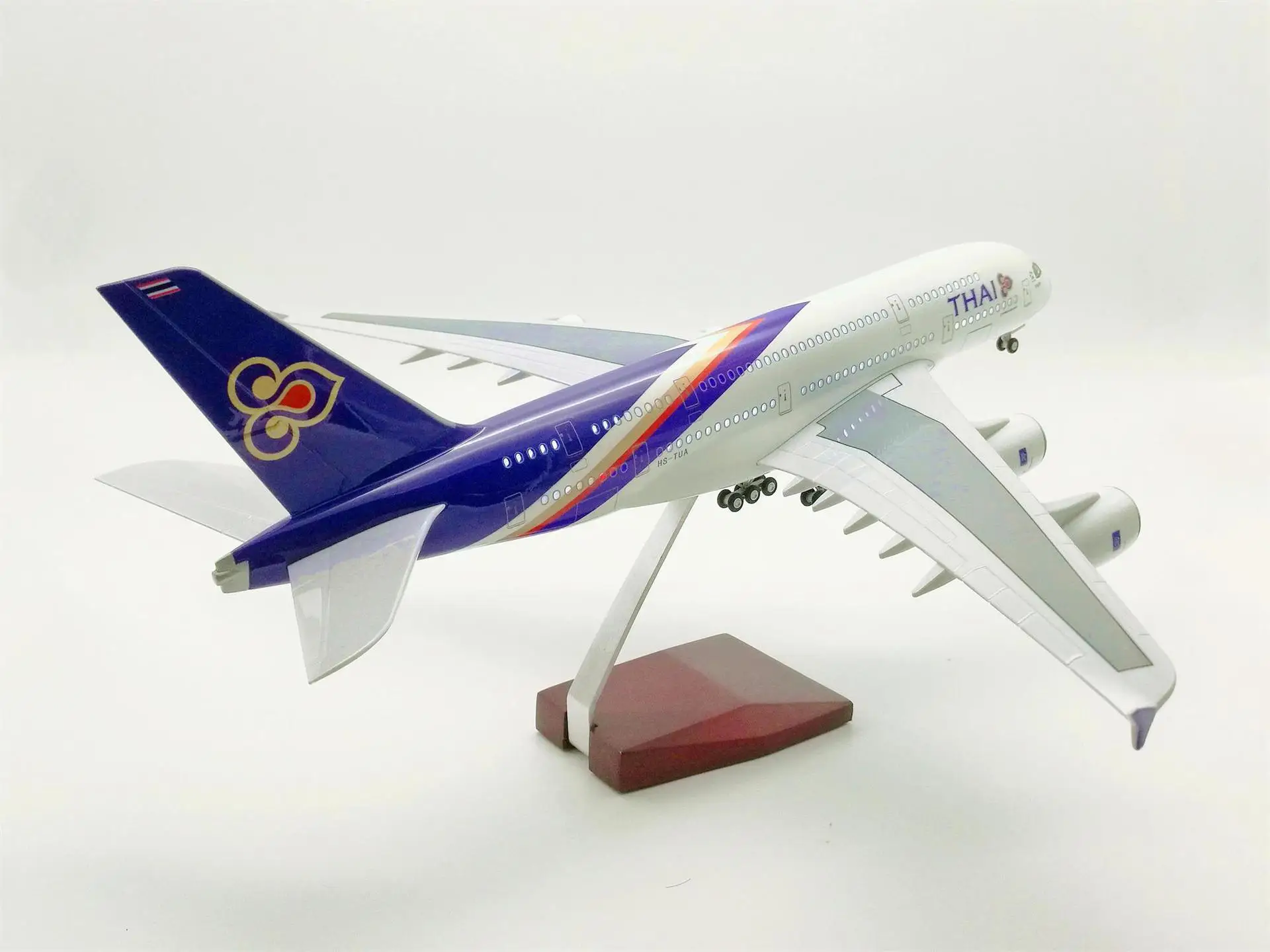 Airbus A380 Thai Airlines Voice Controlled LED Light Model