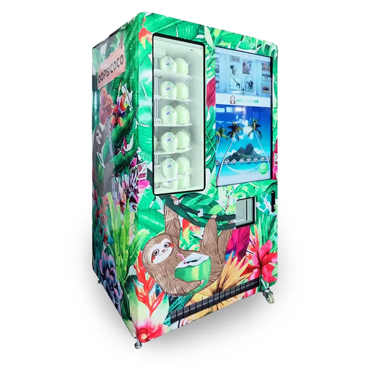 Fresh Coconut Drinks Coin Operated Water Vending Machine - Buy Fresh ...