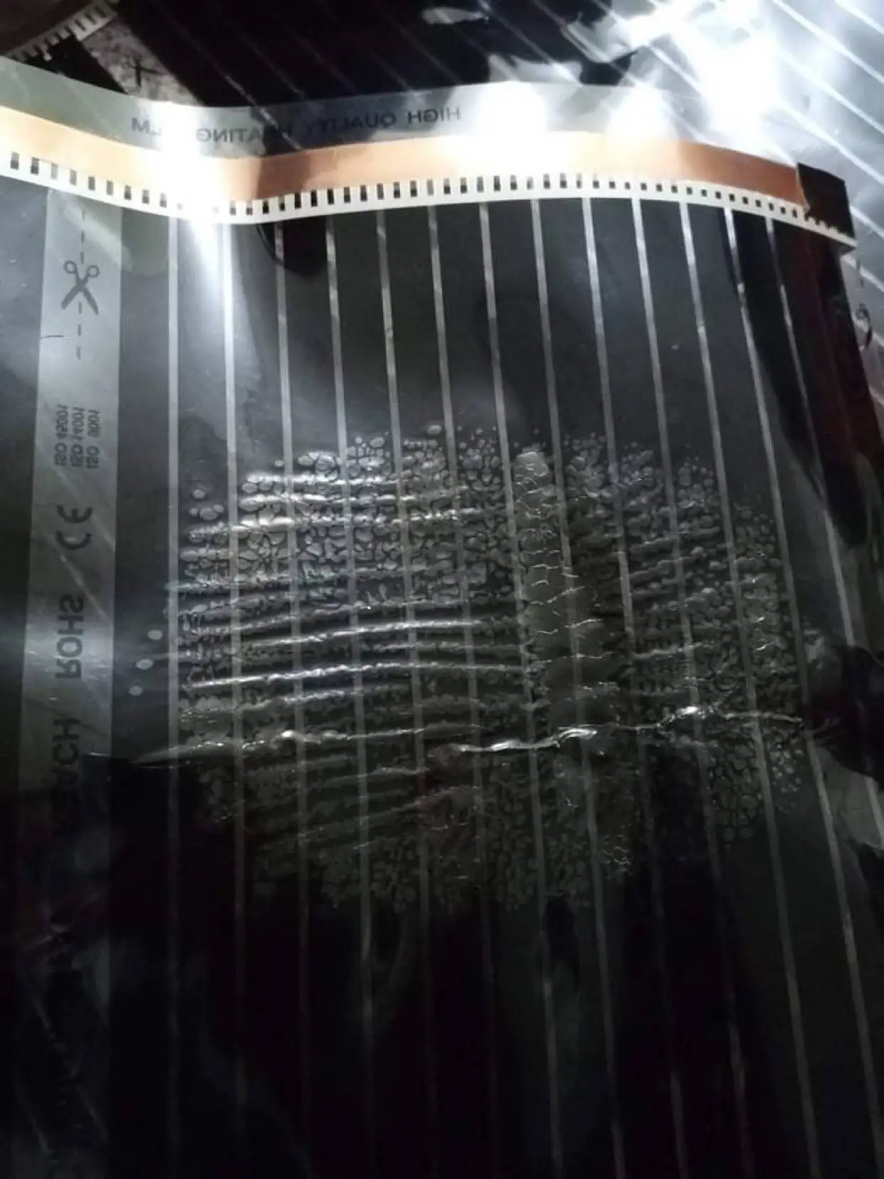 Thin Carbon Fiber Sheets for Efficient Floor Heating