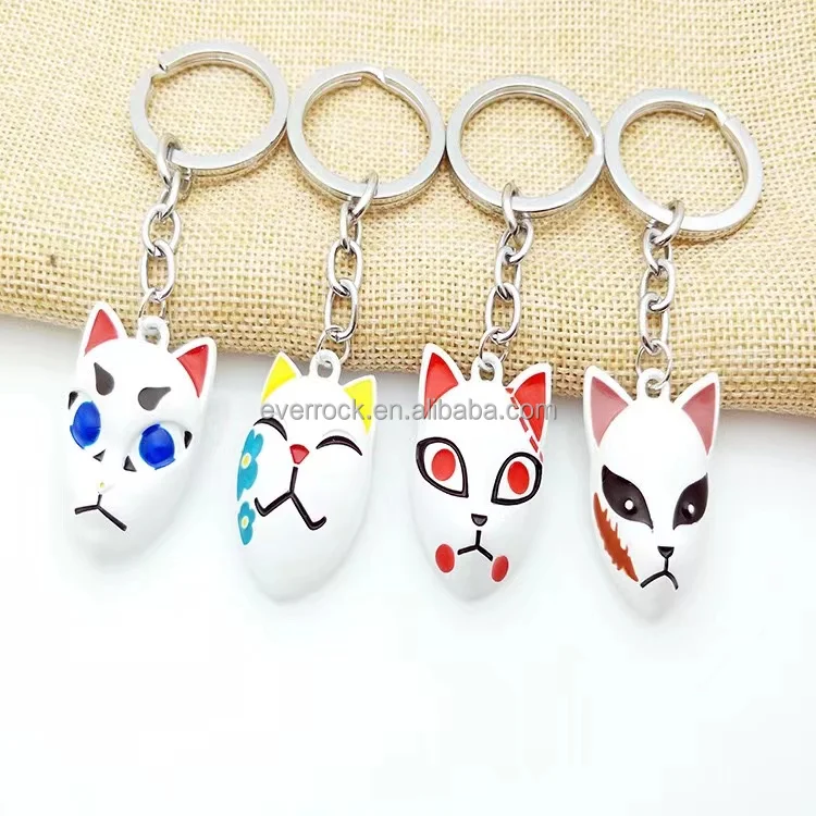 Wholesale Branded Keychain Metal Anime Keychain Japan Enamel Slayers ...