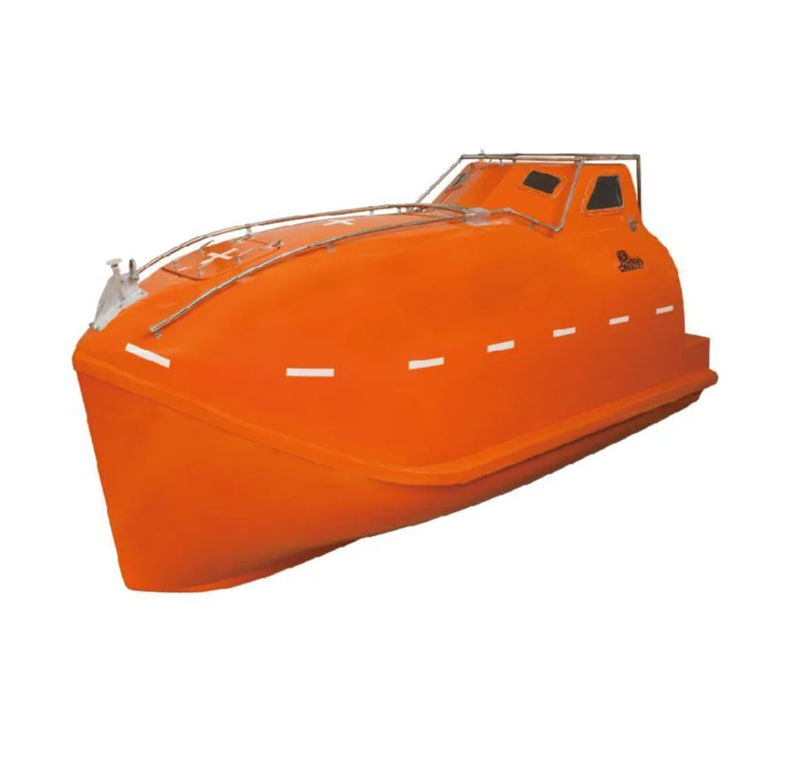 SOLAS Free Fall Lifeboat Enclosed Lifeboat with Launching Appliance ...