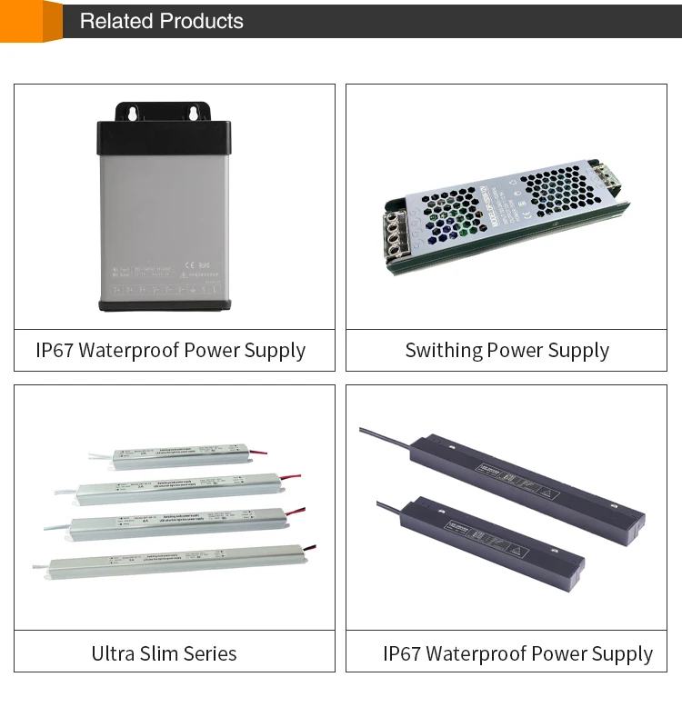 Output Switching Power Supply 12v 24v Universal Packing Single Output ...