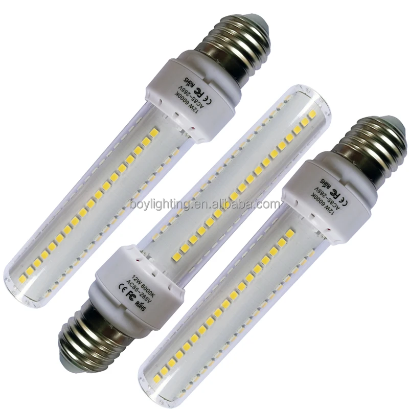 Smd2835 Corn Bulb G24 GX24 GU24 Base Led 11w G24 Gu24 E27 10w Led Bulb ...