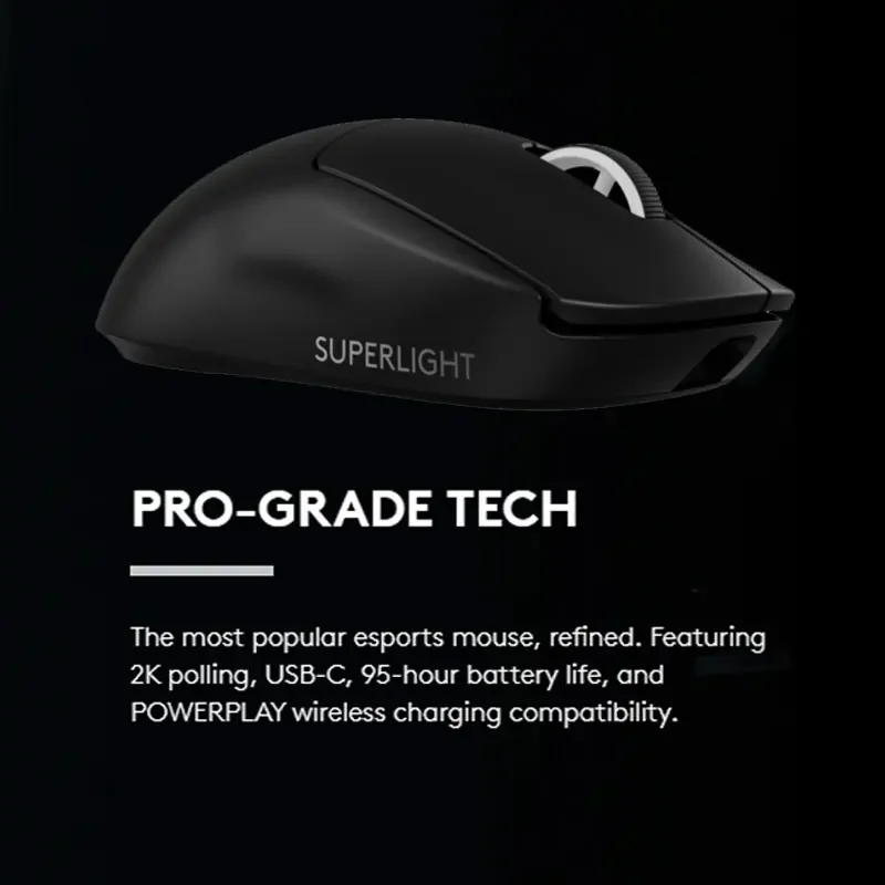 Logitech G PRO X Superlight 2 Wireless Gaming Mouse - Ultra-Lightweight ...