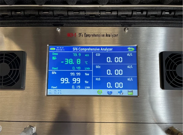 Hmdq Electric Sulfur Hexafluoride Comprehensive Tester Portable Sf6 Gas ...