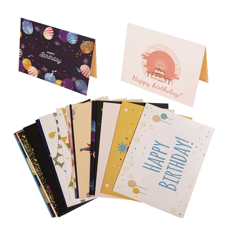 Custom Birthday Greeting Cards With Envolpe Birthday Invitation Thank ...