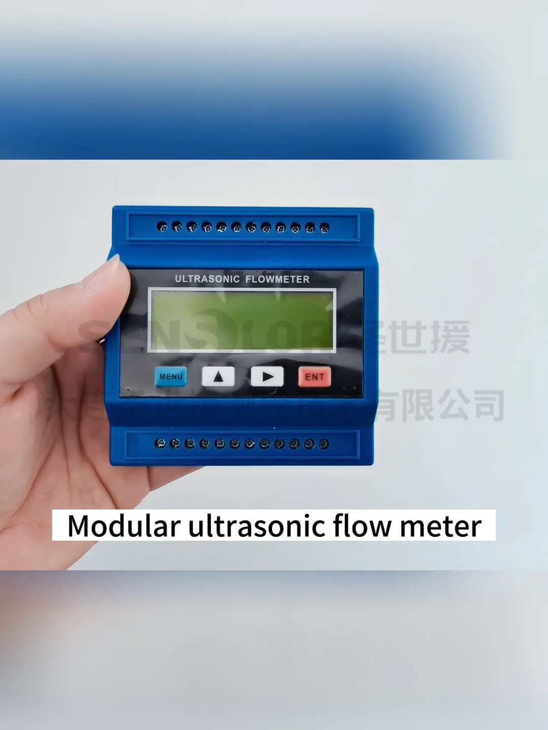 Modular Ultrasonic Flowmeter,Big External Clamp Flow Transducer Price ...
