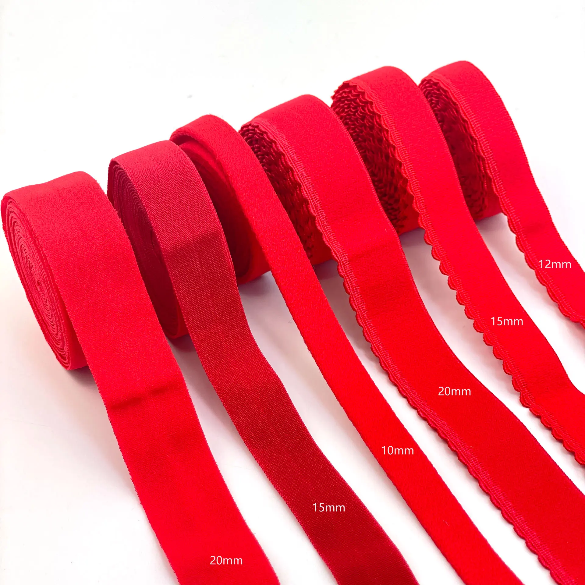 Custom Colors Satin Elastic Strap Bra Webbing Shoulder Strap - Buy Bra ...