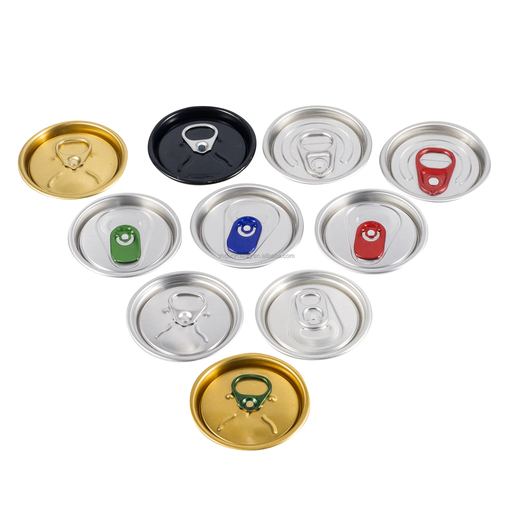 Aluminum Can Lid Easy Open End - 202# SOT with Custom Color