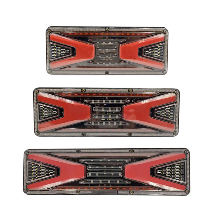 Auto Car Led Tail Lights Back Indicator Brake Reverse Turn Signal Lamp ...