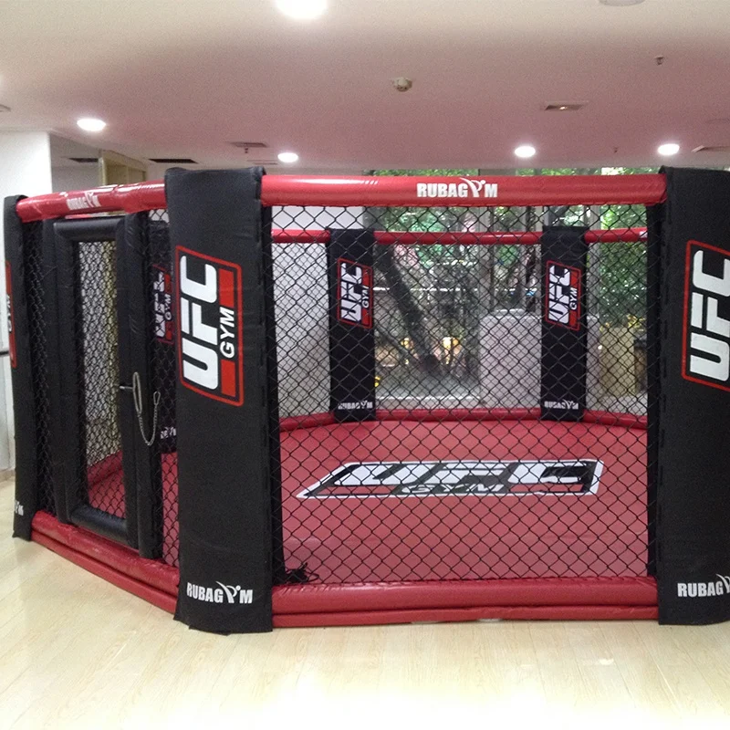 octagon used boxing ring floor mma cage octagon mma octagon used boxing ...