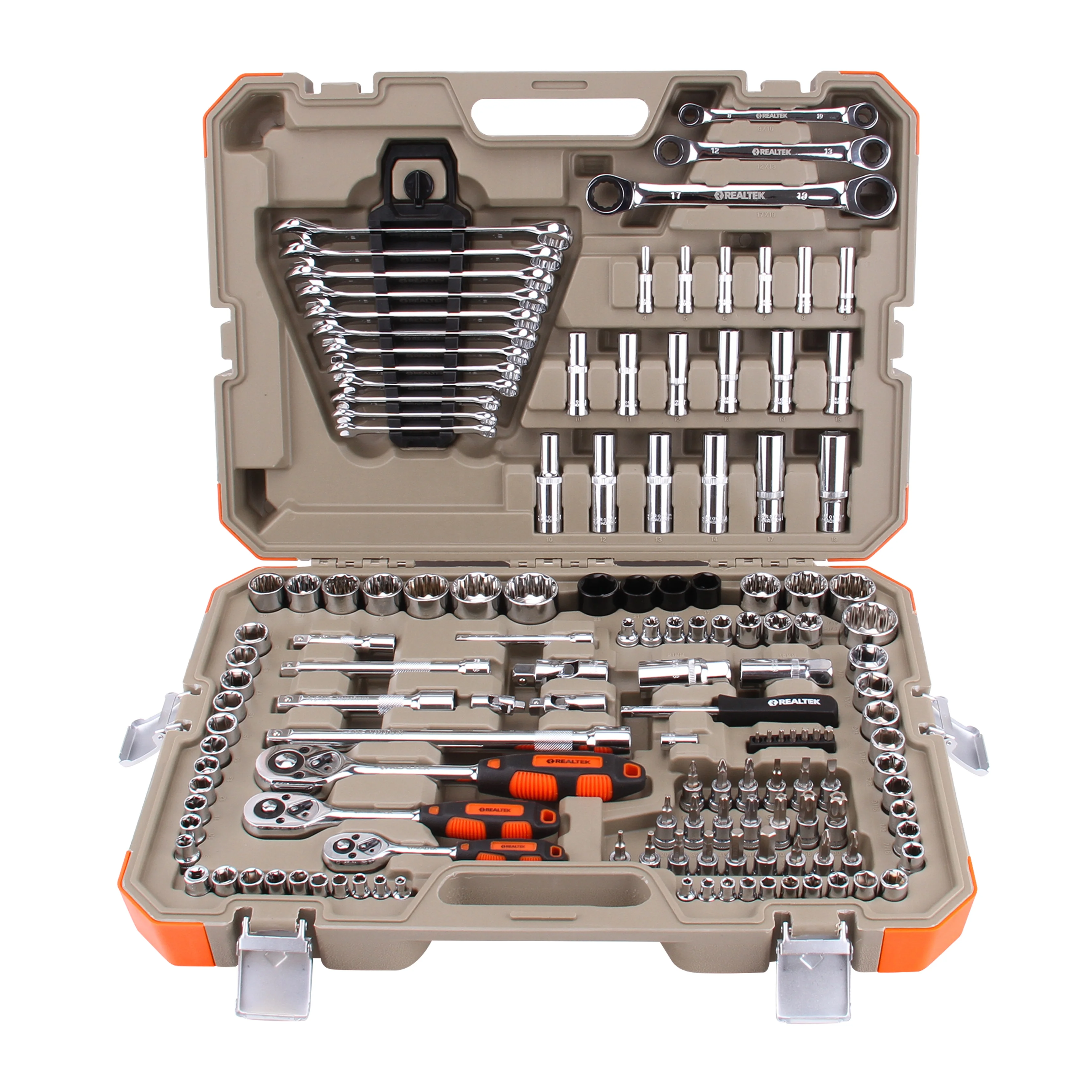 Realtek 150pcs Multifunctional CRV Socket Set - Durable Tools