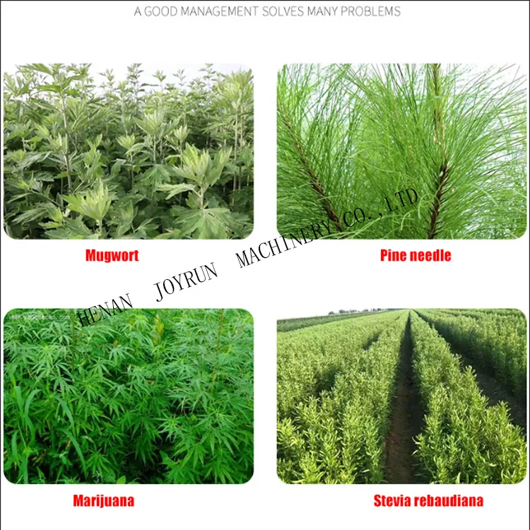 High Efficiency Hemp Stem and Leaf Separator Machine