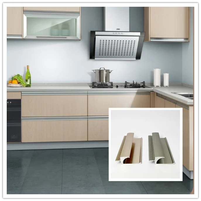 6000 Series Kitchen Cabinet Profile Handles,Aluminum Accessories For ...