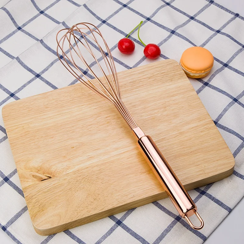Gold/rose Gold Stainless Steel Egg Whisk - High Quality