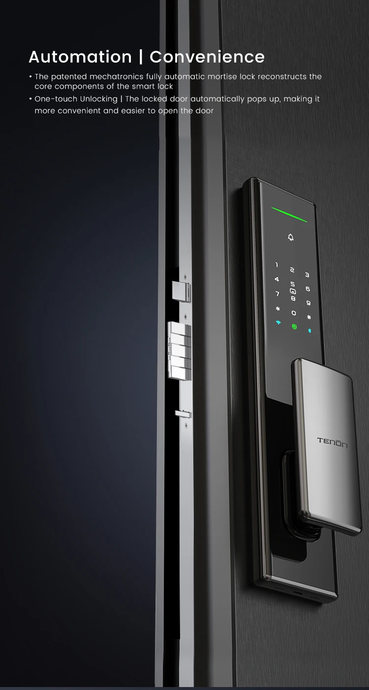 Smart Home System Full Automatic Security Door Lock System Electric ...