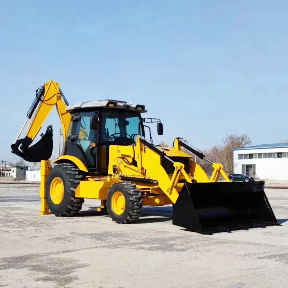 Mini Tractor Backhoe Loader - High Efficiency & Cheap Price