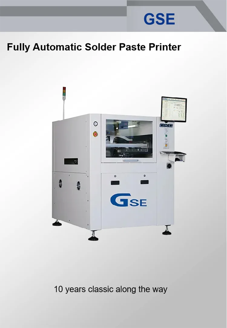 Smt Solder Paste Printing Machine Stencil Printer Auto Gkg Gse Solder ...