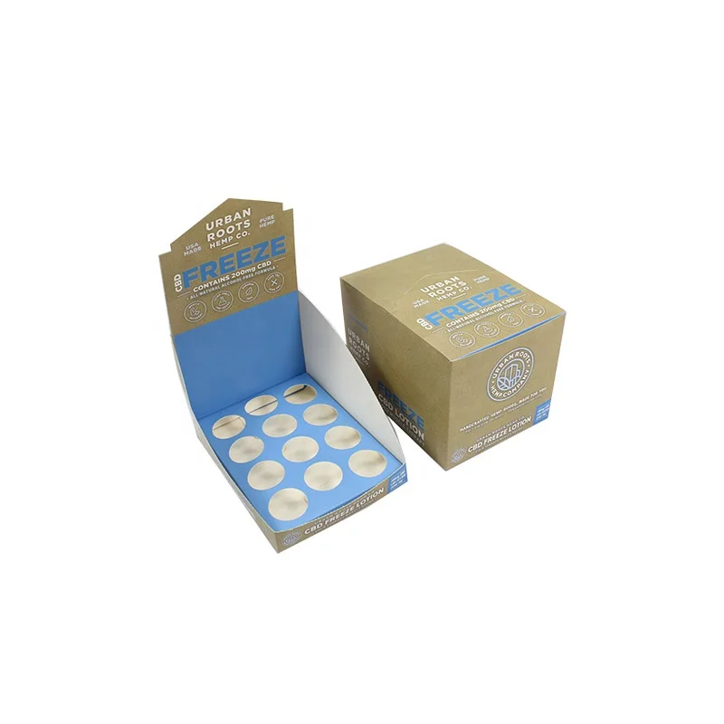 Merchandising Folding Drugstore Pharmacy Cardboard Shipper Display Box ...