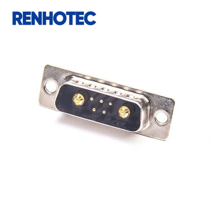 DB 7W2 Connector D Sub Combo 7P Male Solder Type - Renhotec