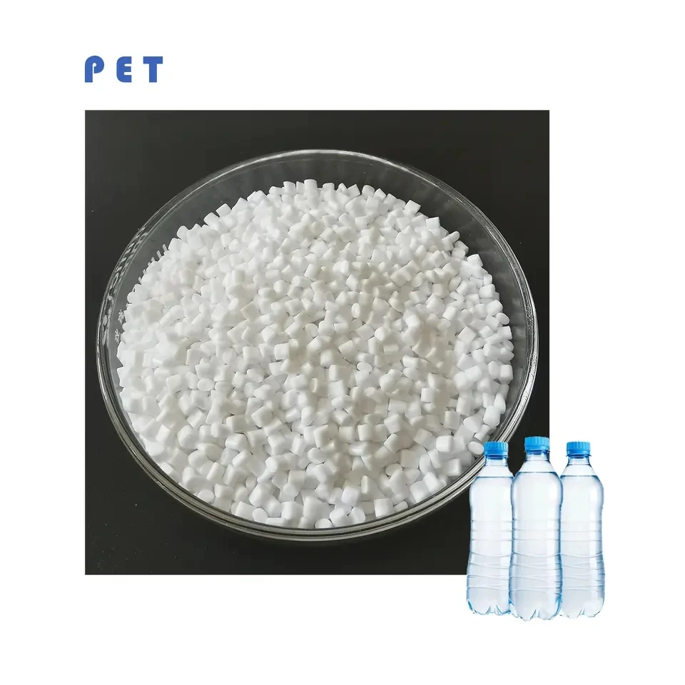 Virgin Jade Sanfang Bottle Grade Pet Resin Granules CZ 302