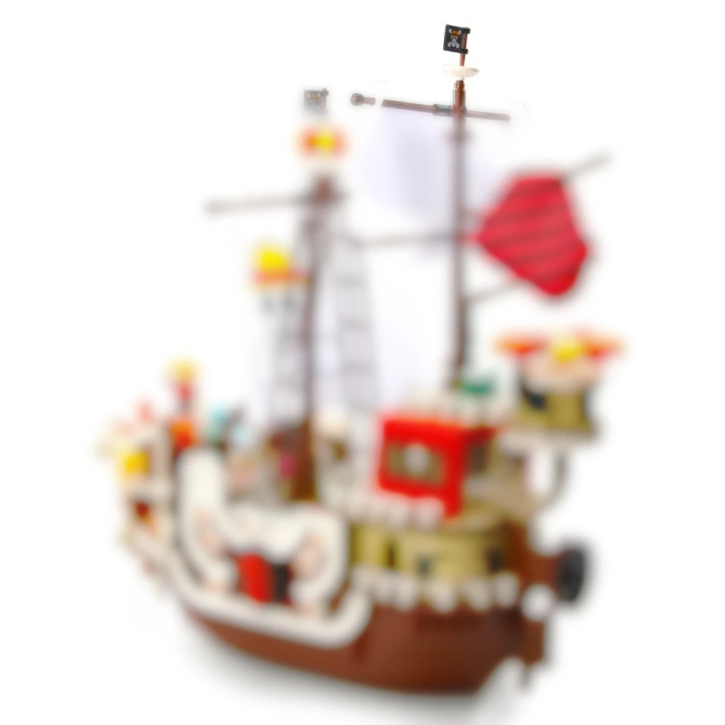 6298 One Piece Lego Puzzle Thousand Sunny Large Figures Straw Hat ...