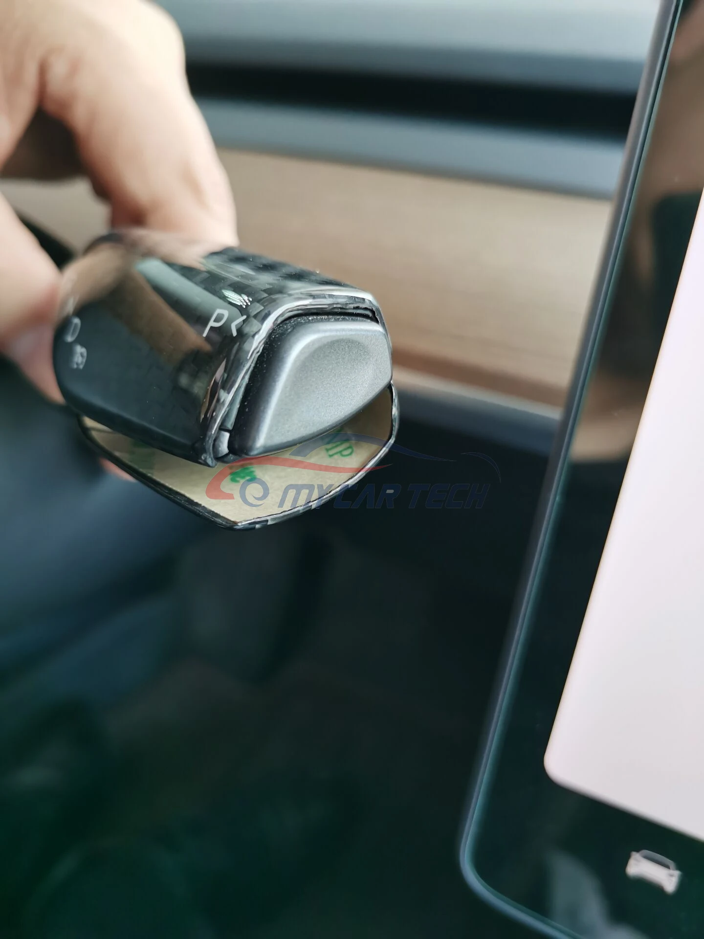 Gloss/matt Carbon Fiber Steering Shift Stalk Switch Covers 2 Pcs For ...