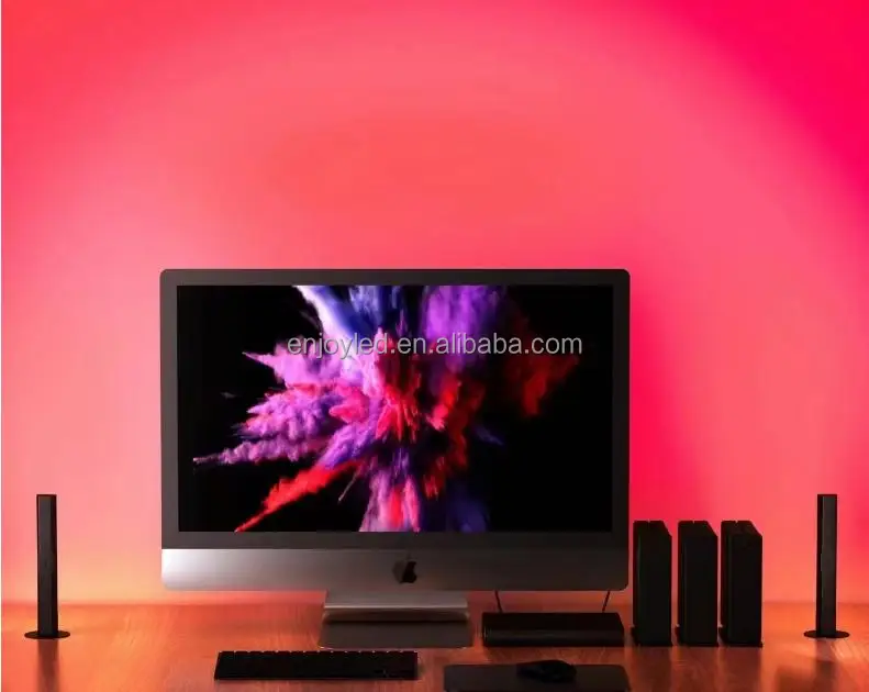 USB IR Remote Control RGB Computer Desktop Atmosphere Light