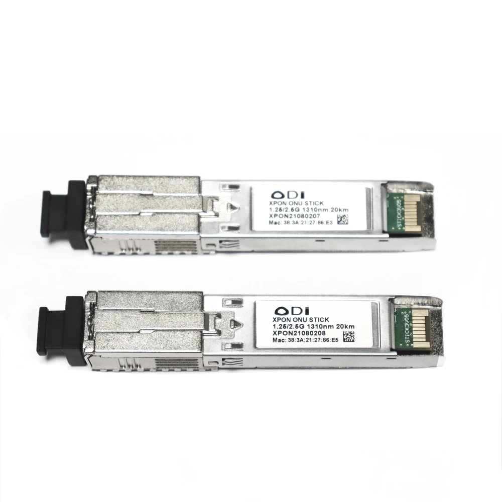 Hsgq Gpon Onu Pon Stick Sc/upc 1.25g 2.5g 20km Sfp With Mac Inside ...