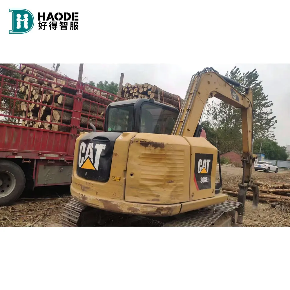 Haode Mini Used Cat 308c Excavator 8 Ton Cat 308c 308e2 Hydraulic ...