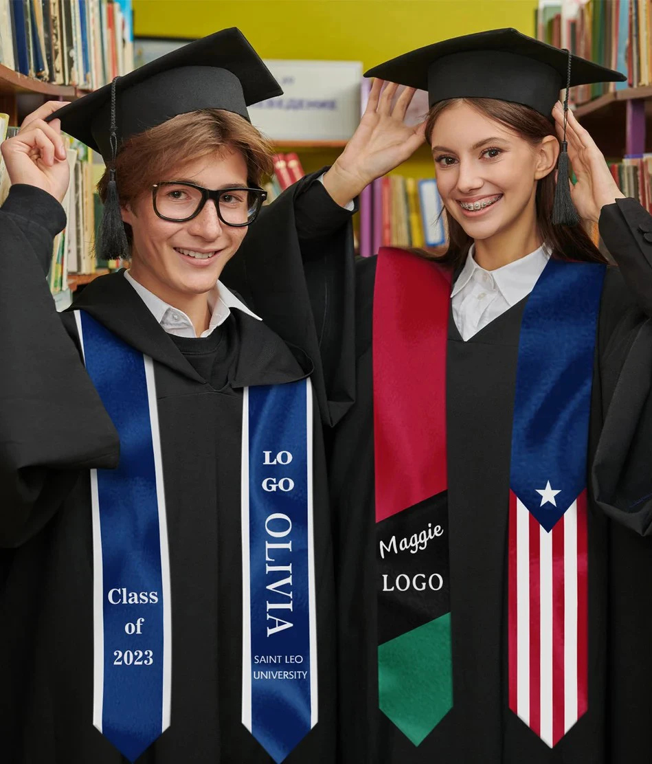 Custom Graduation Stole Sublimation High School Nursery School Sash ...