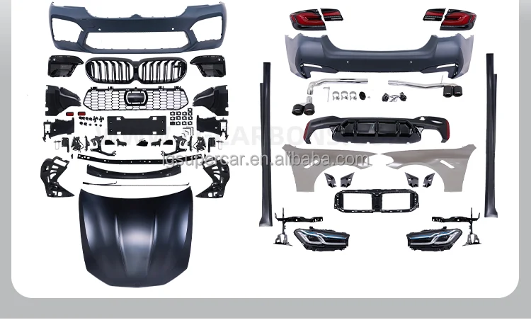 Upgrade To G30 Lci Body Kit Style For Bmw 5 Series F10 Body Kit Wit ...