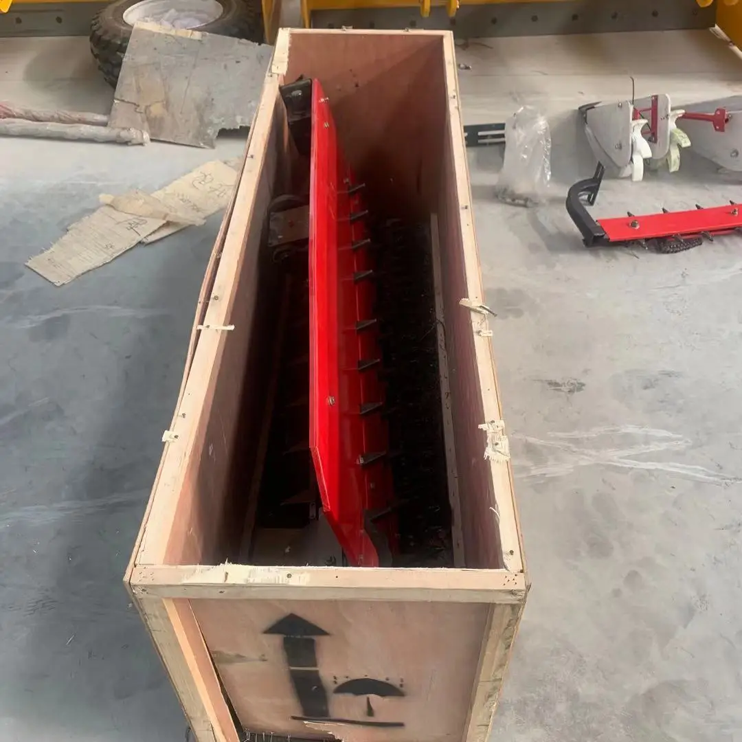 Mini Tractor Reaper 4gl150 Paddy Reaper Cutting Head Coupled With Mini ...