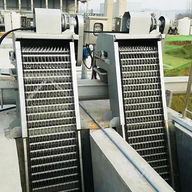 Slaughterhouse Rotating Mechanical Grille Cleaning Machine Industrial ...