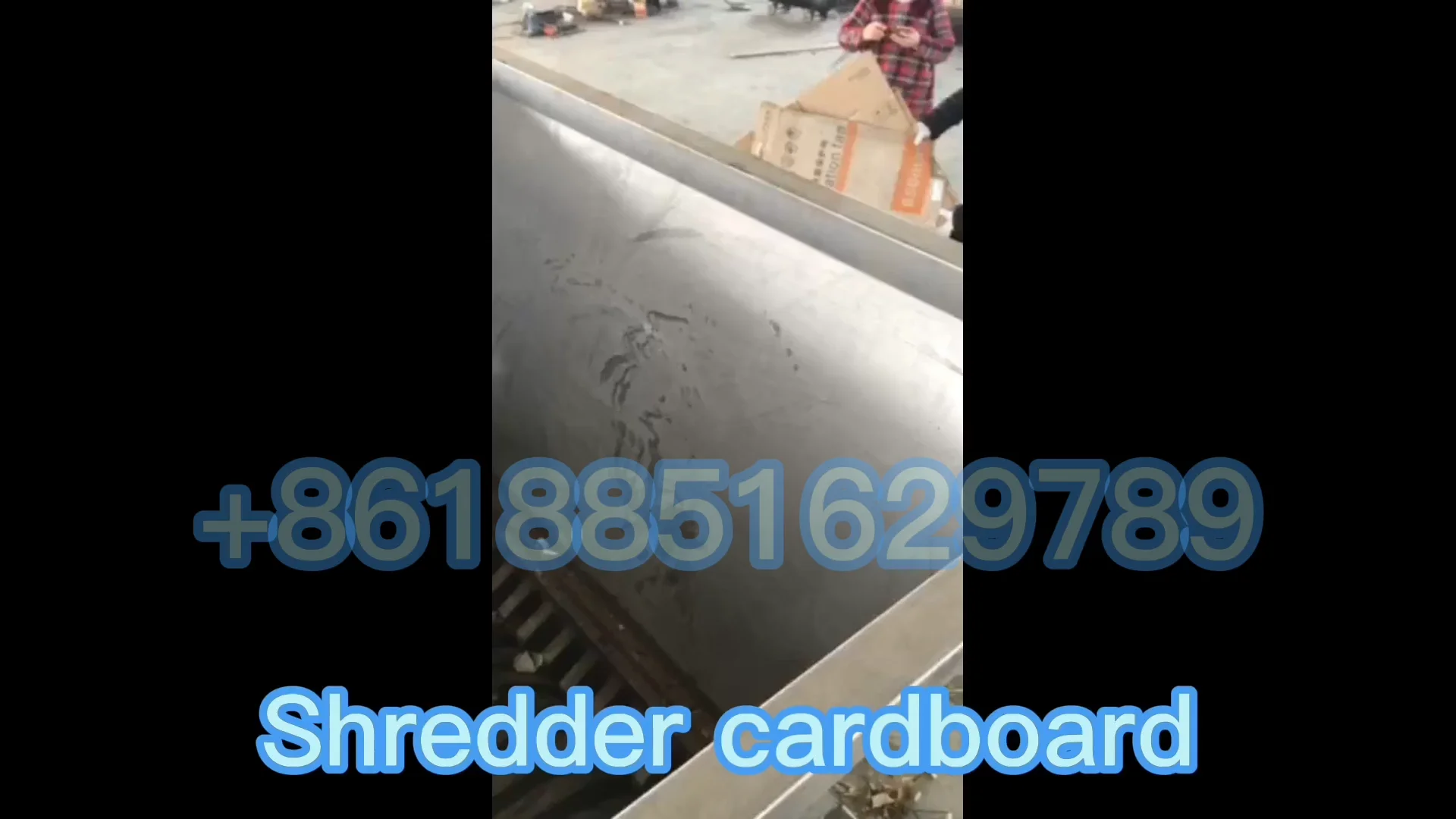 Industrial Cardboard /waste Wood Pallet Double Shaft Shredder Machine - Buy Industrial Cardboard ...