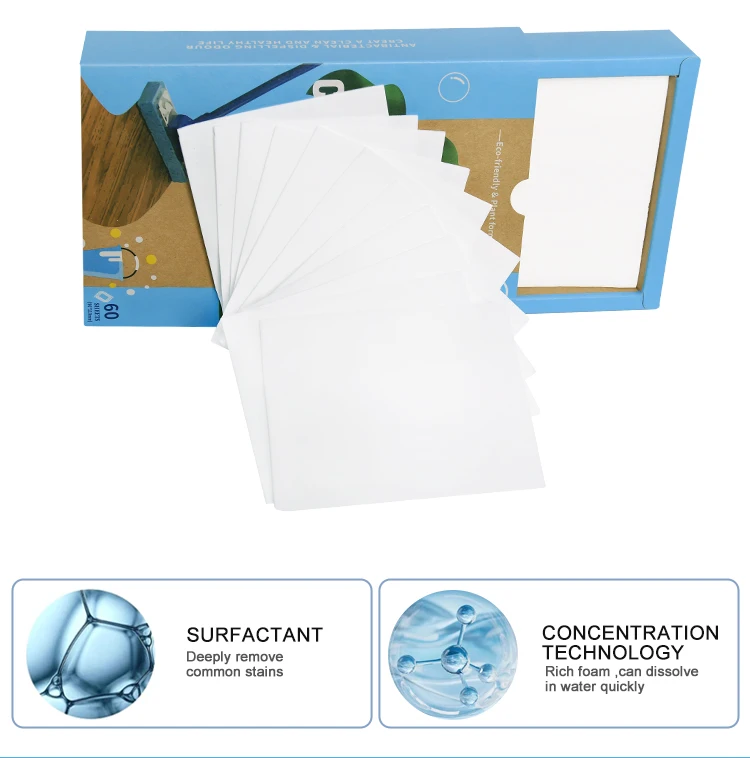 Eco-friendly Floor Cleaning Sheets - Concentrated Cleaners