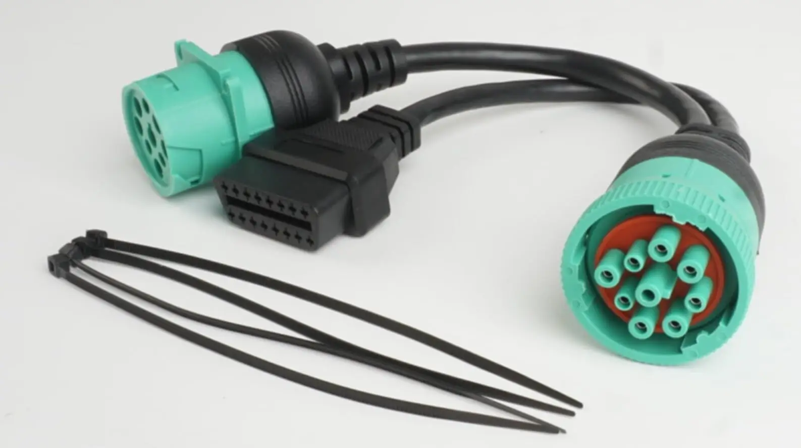 J1939 Male To J1939 Female And Obd2 Splitter Cable (1pcs) - Buy J1939 ...